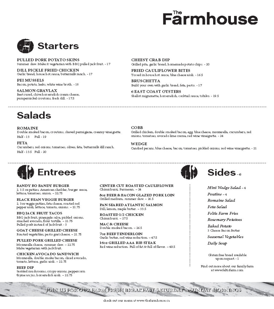 Home | The Farmhouse Restaurant