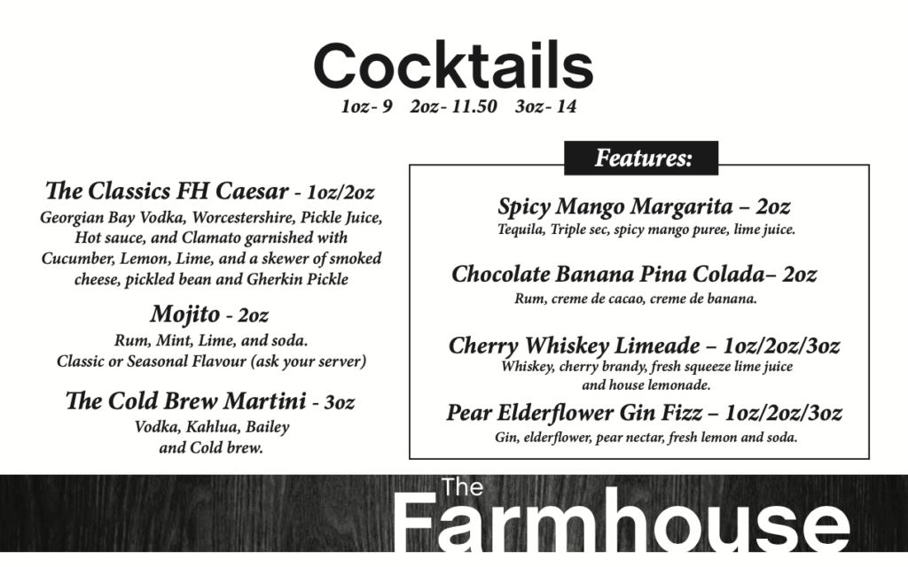 Home | The Farmhouse Restaurant