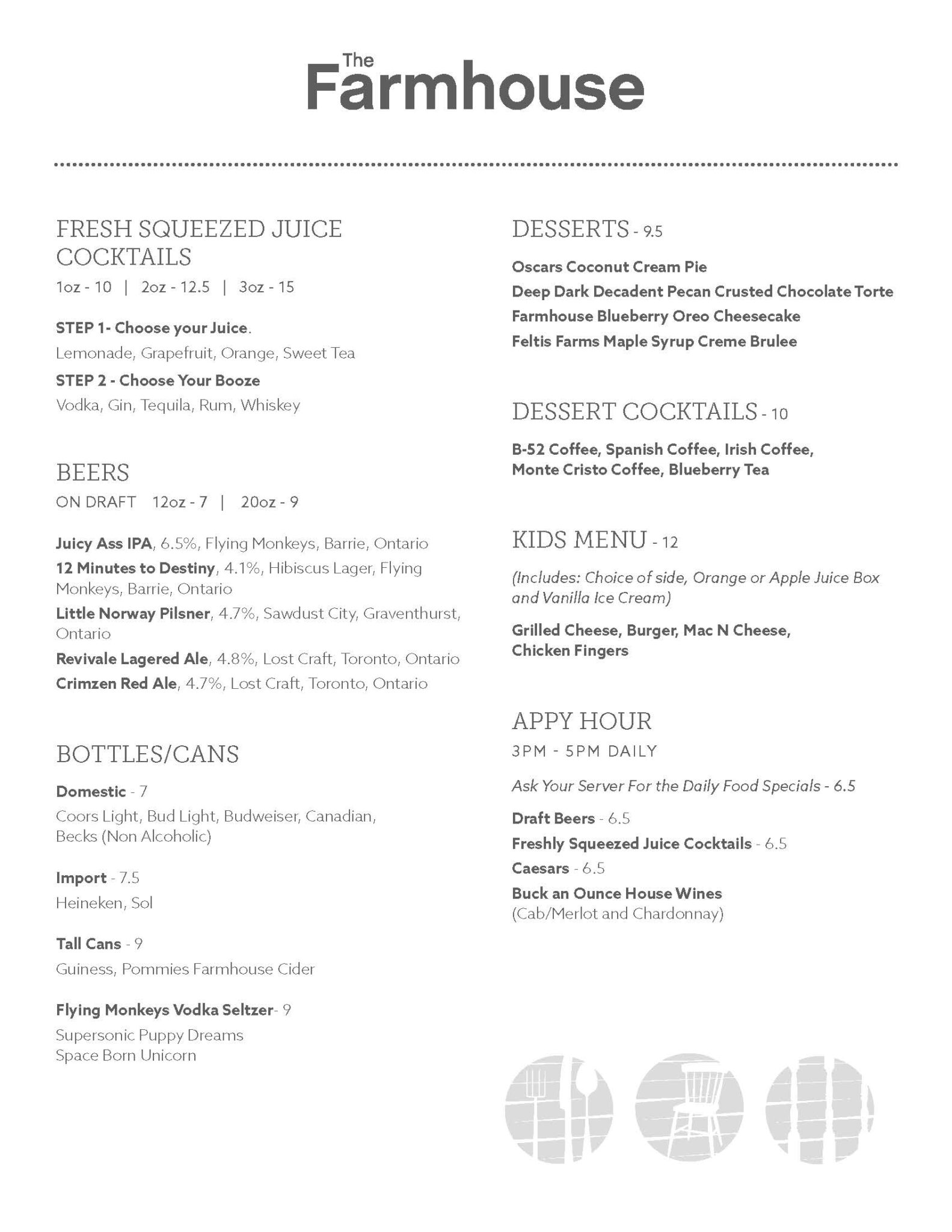 Home | The Farmhouse Restaurant